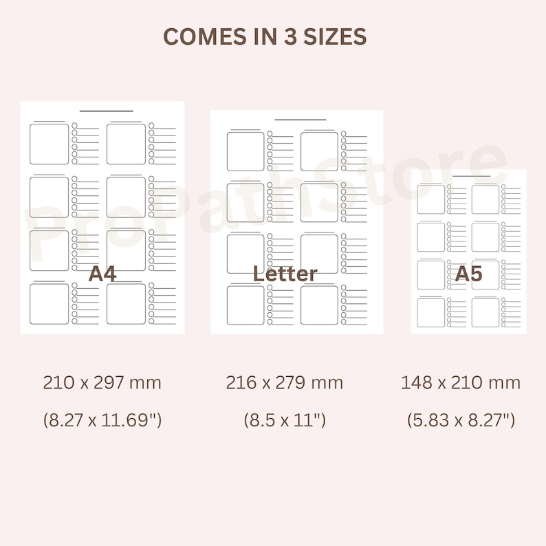Printable Pattern Color Swatch Chart: Alcohol Marker Organizer (digital ...