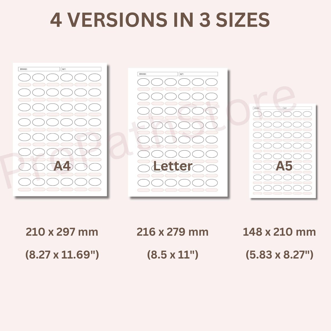 Printable Coloring Swatch Chart, Alcohol Marker Color Sheet, Copic ...