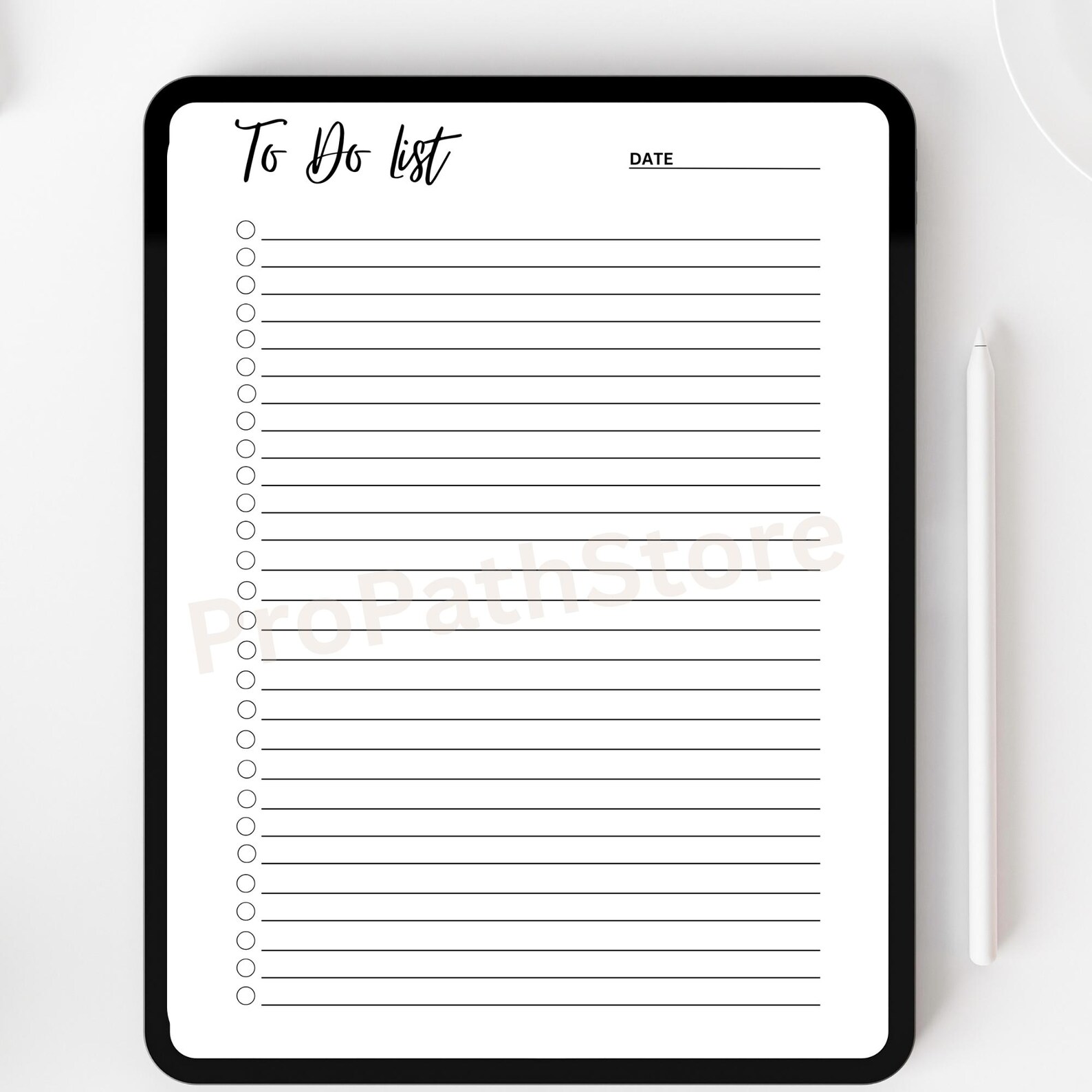 Printable To-do List: Minimalist Daily Task Planner (PDF, A4/a5/letter ...
