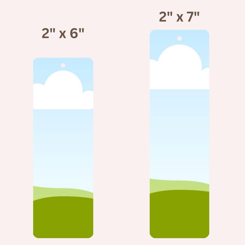 Printable Bookmark Template: DIY Custom Design, Canva Editable (A4 ...