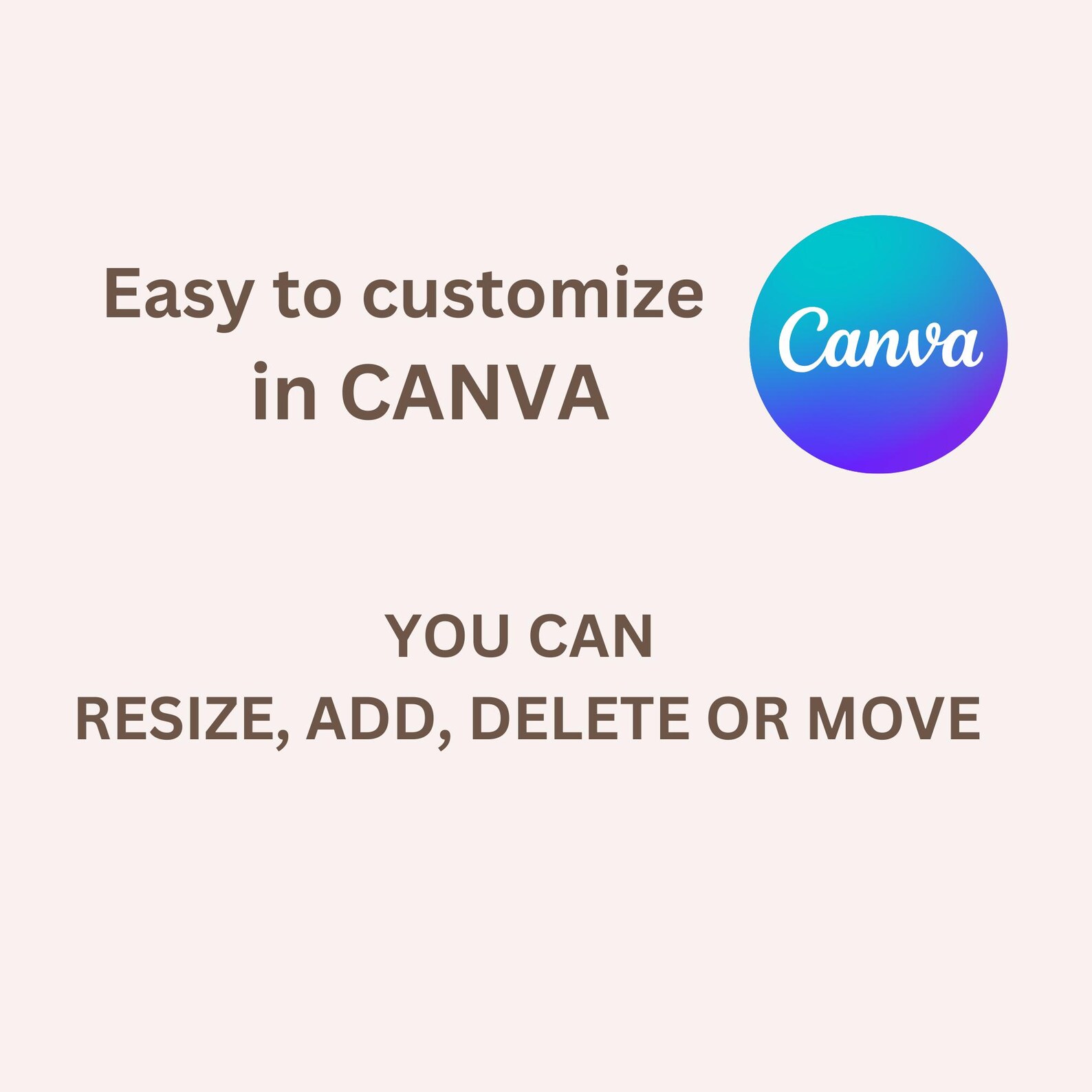 Printable Tag Frames, Easy Drag & Drop Template, Canva Frames, Tag ...