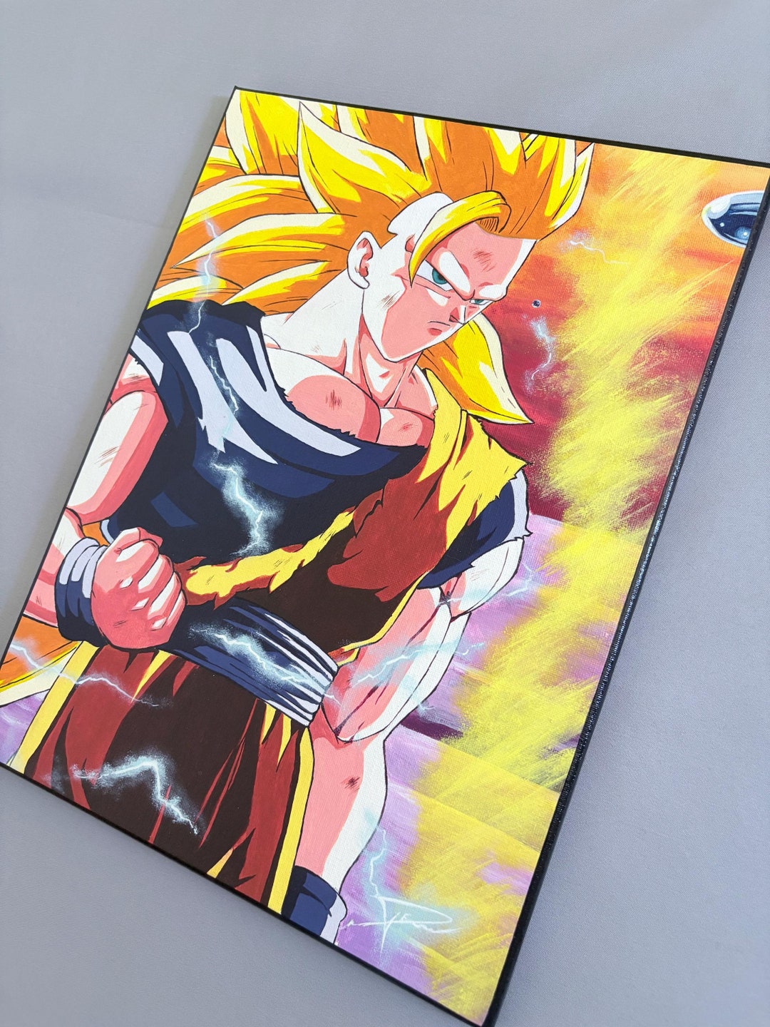 Dragonballz Painting, Manga Painting, Goku Painting, Goku Ssj3, Fanart ...