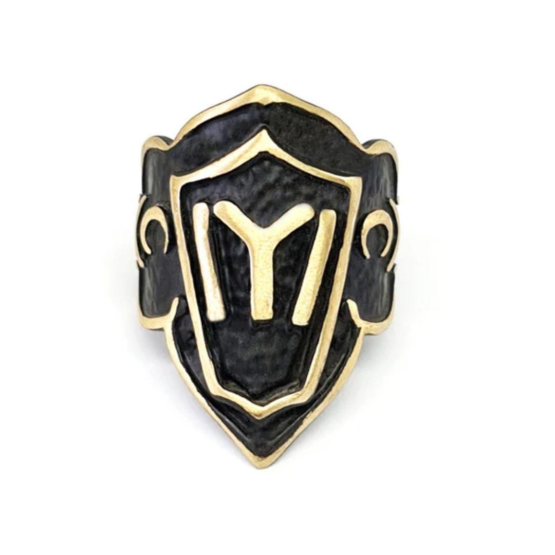 Kayi IYI Symbol Black Ring | Dirilis Ertugrul | Kurulus Osman - Etsy