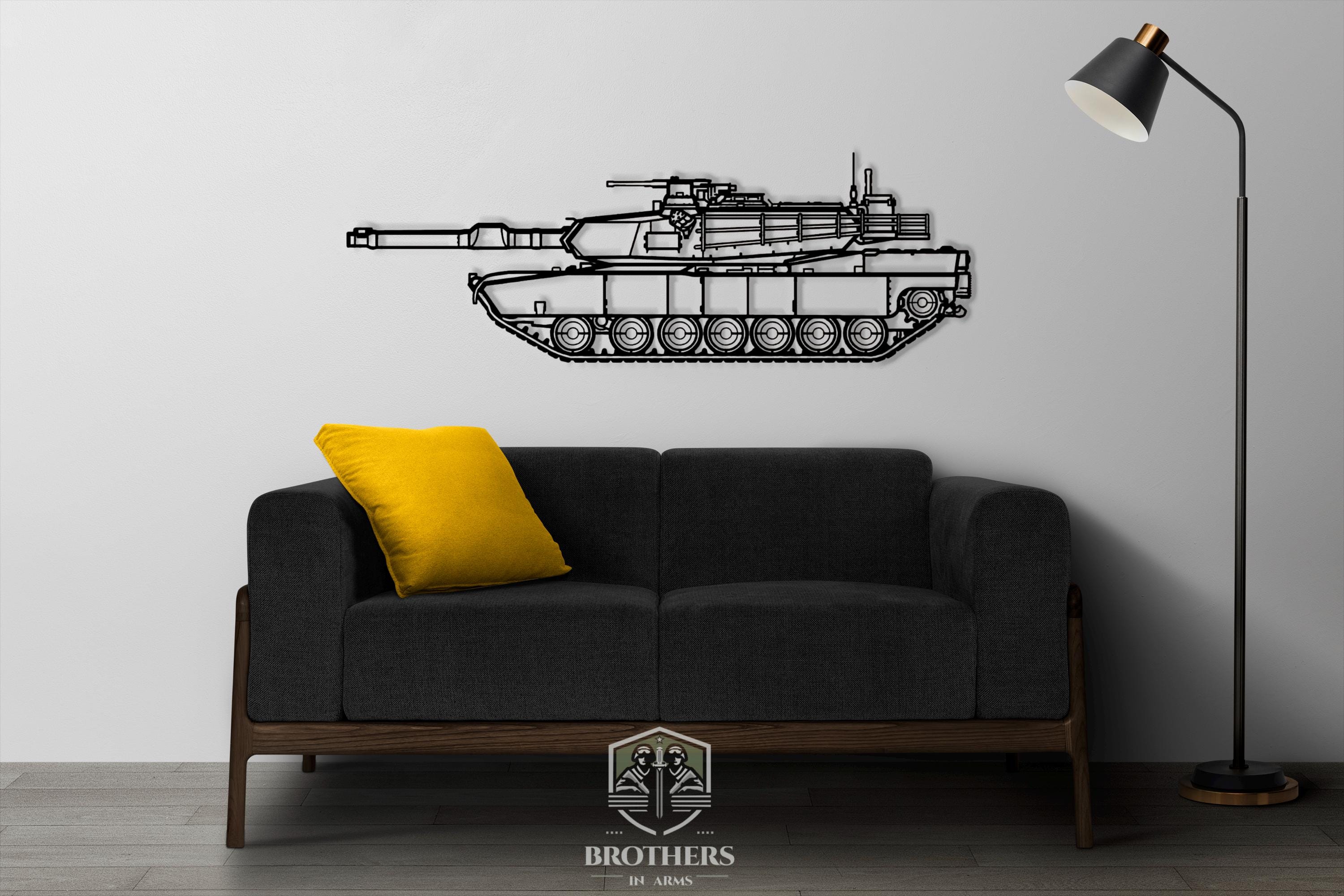 M1 ABRAMS DXF Cut File, Svg Cut File for Cricut, Dxf Files for Plasma ...