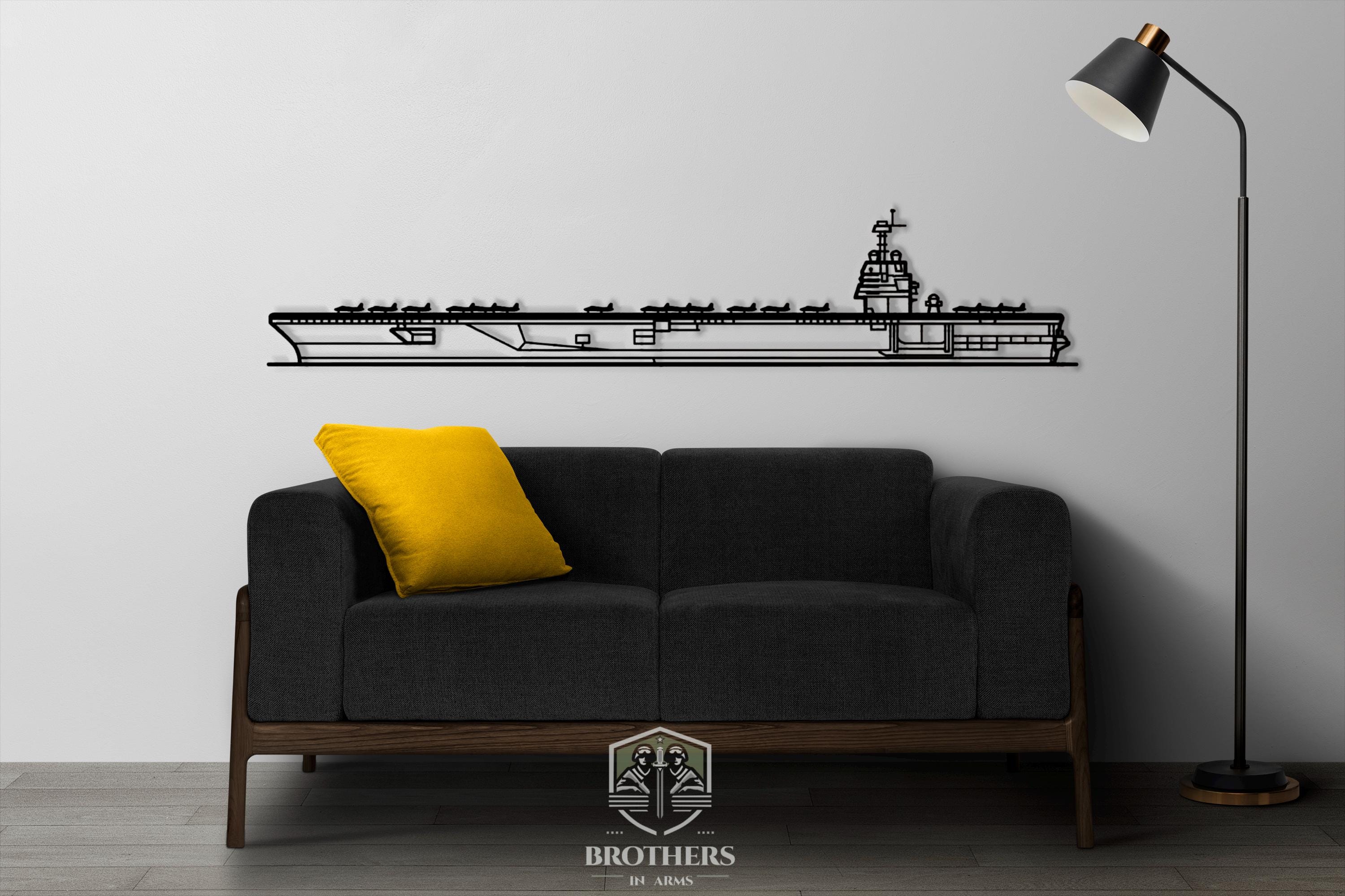 USS Gerald R. Ford DXF Cut File, Svg Cut File for Cricut, Dxf Files for ...