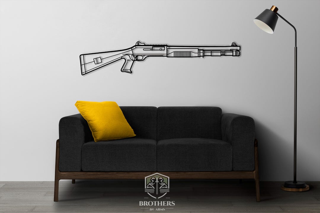 M4 Shotgun DXF Cut File, Svg Cut File for Cricut, Dxf Files for Plasma ...