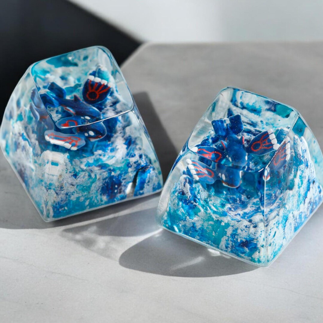 Sale 60% Eevee Keycap | Kyogre Keycap | Custom Pokemon Keycap | Pokemon ...