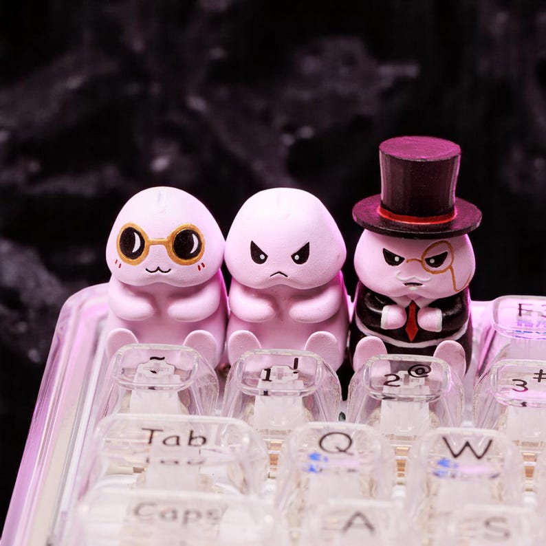 Funny Dickhead Custom Keycap Handmade Valentine Unique Animation ...