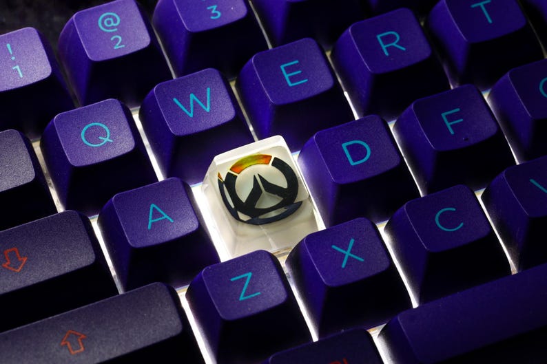 Metal Gaming Keycaps for Steam Deck & Mechanical Keyboards – Overwatch ...