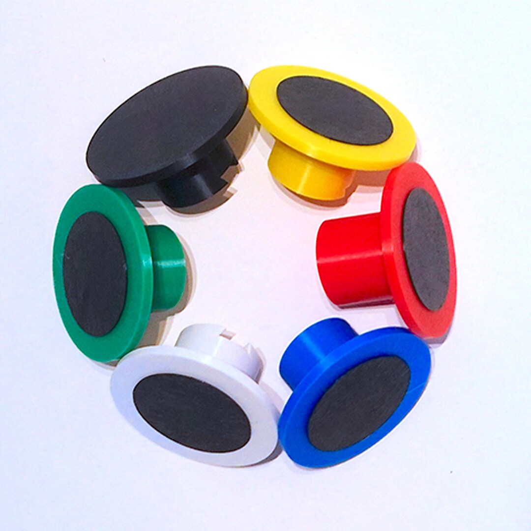 Krooochet: Set of 5 3d-printed Hooks 6 Colors 3 Sizes for Bags, Coats ...