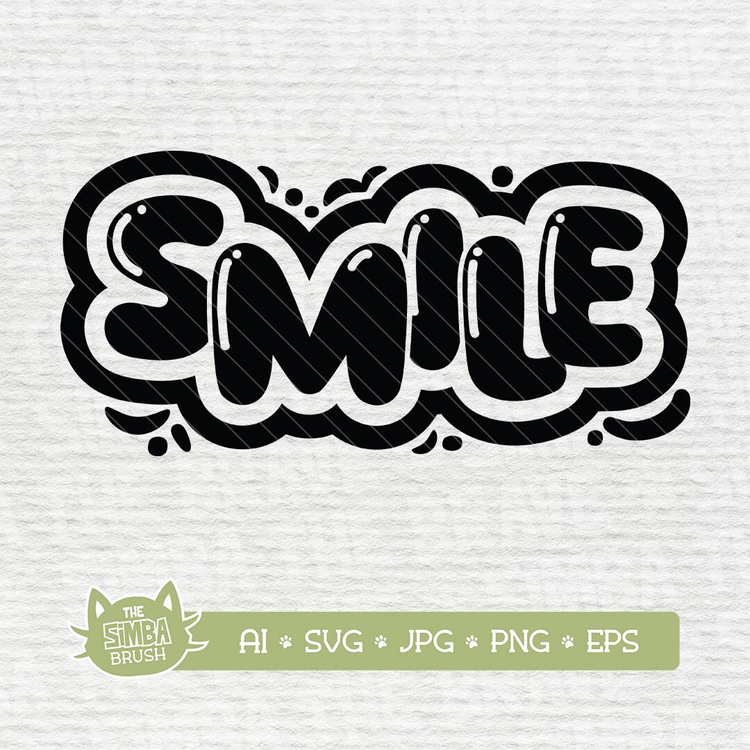 Smile Svg, Be Kind Svg, Happy Svg, Positive Svg, Smile Png ...