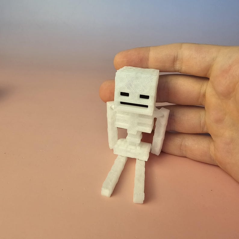 Skeleton 3D Printed - Etsy