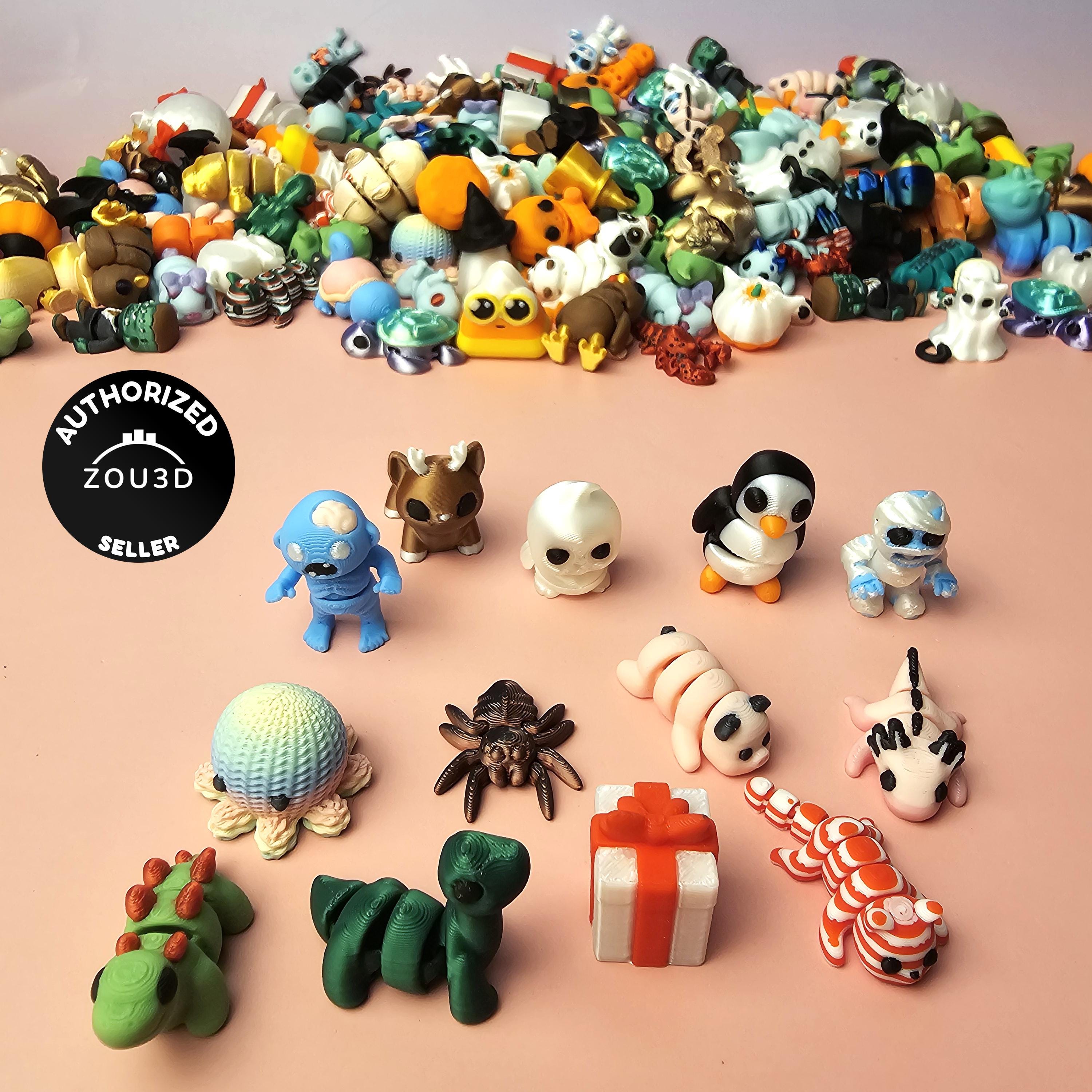 MINI Toys 3D Printed | Minis | Mini Toys | Mini Flexi Animals | 3D ...