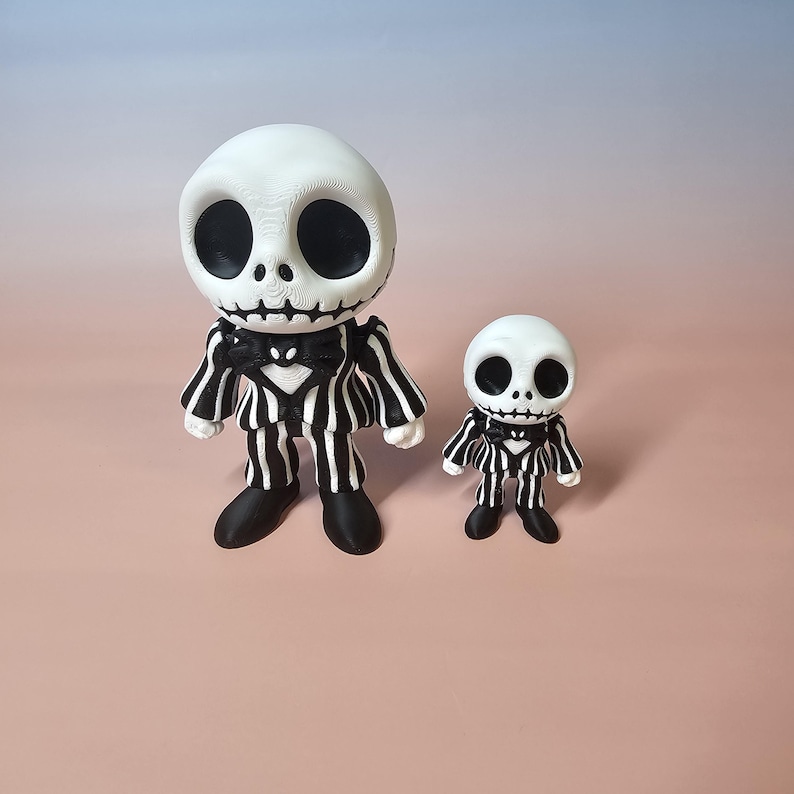 Jack Skellington Horror Figure 3D Printed - Etsy
