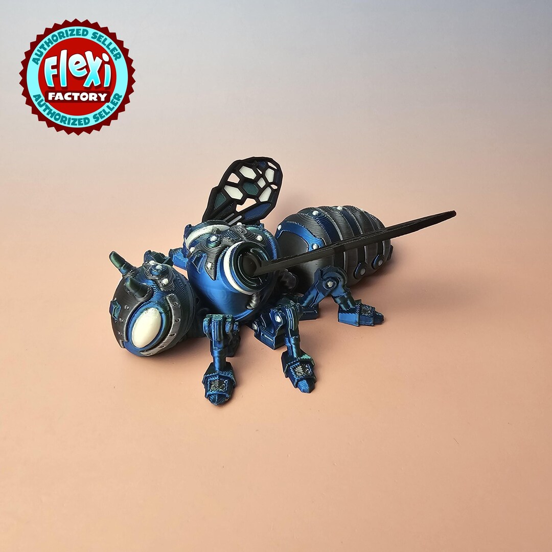 Cyber Bee Fidget Toy | 3D Printed Desk Decor - Etsy