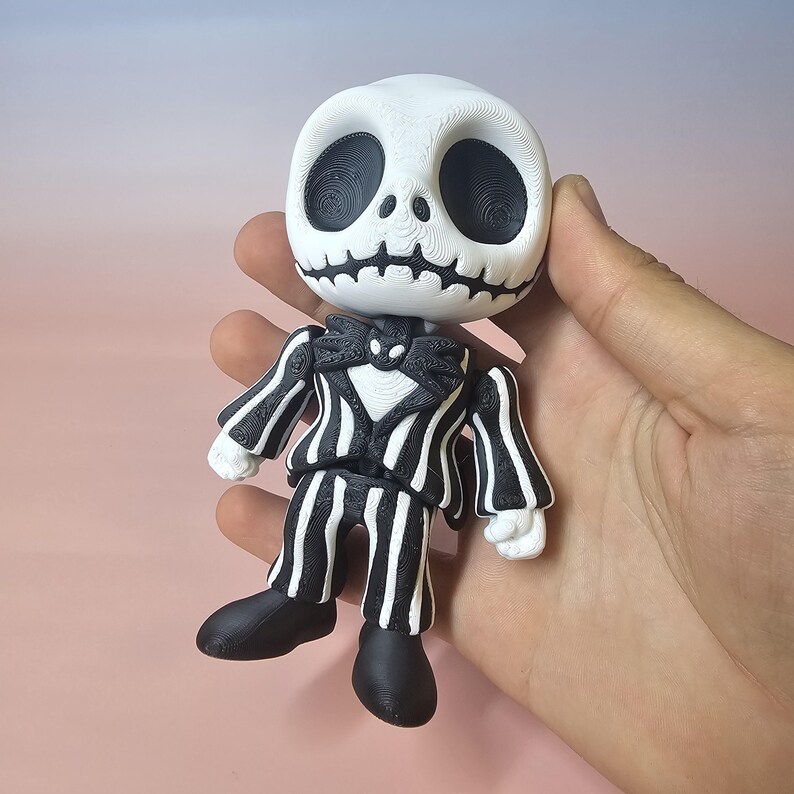 Jack Skellington Horror Figure 3D Printed - Etsy
