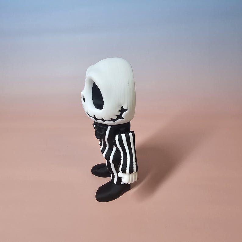 Jack Skellington Horror Figure 3D Printed - Etsy
