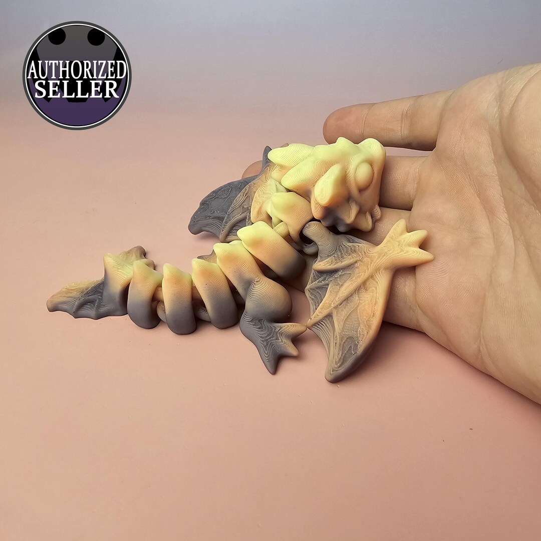 Vivern 3D Printed | Fidget Toy Articul | Fun Toyful Gifts | 3D Printed ...