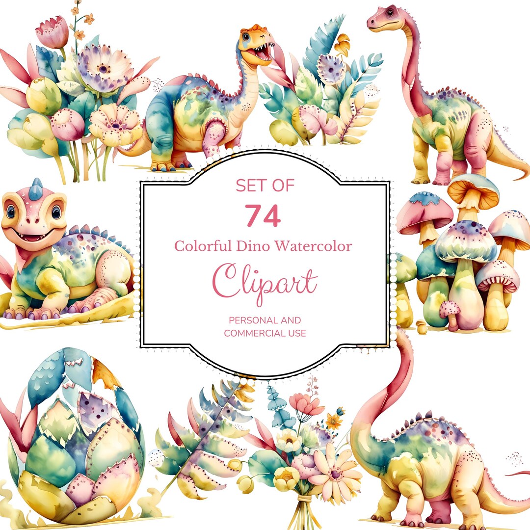 Ute Dinosaur PNG, Dinosaur Clipart, Watercolor Dinosaur, Dinosaur ...