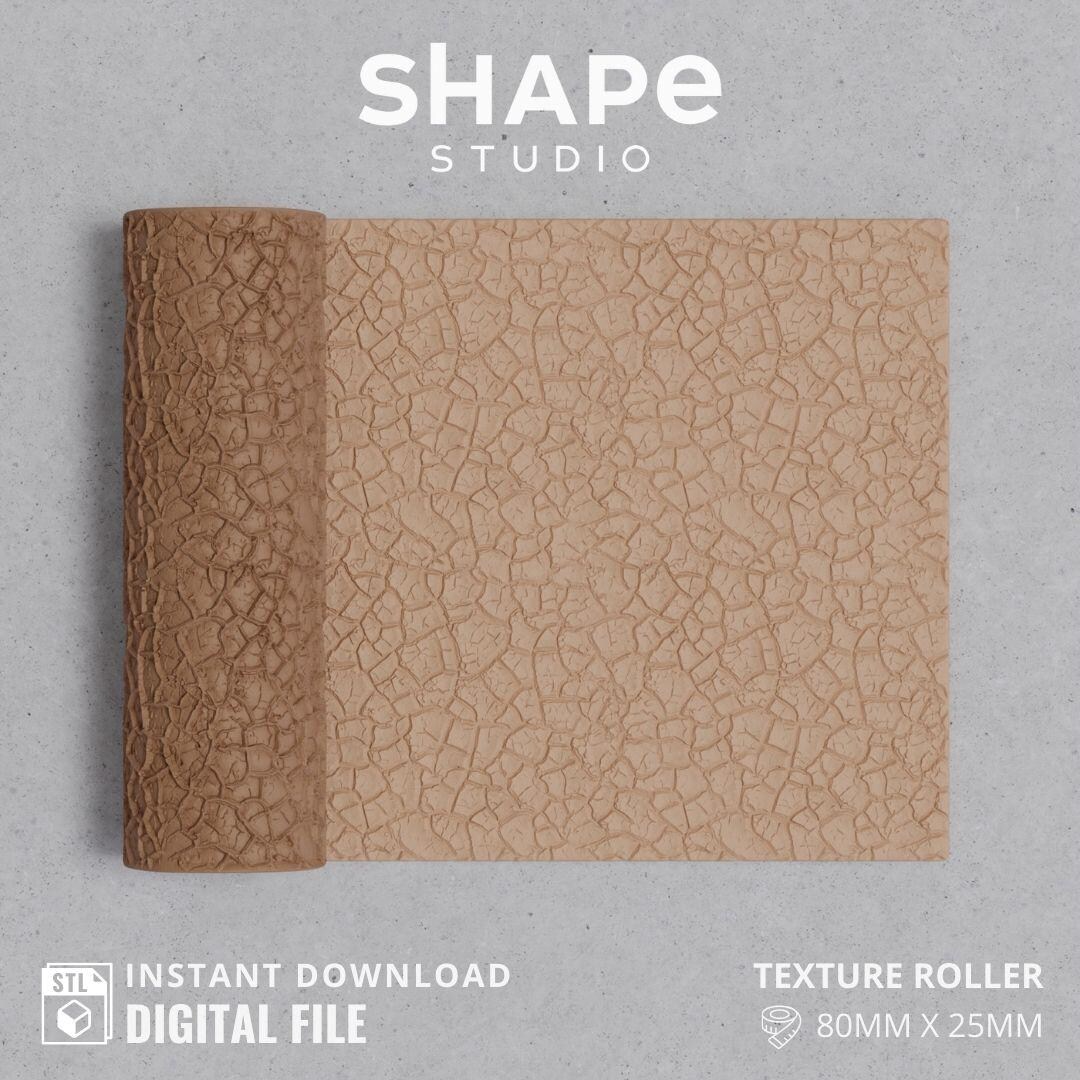 Leather Texture Roller for Polymer Clay | Realistic Leather Grain ...