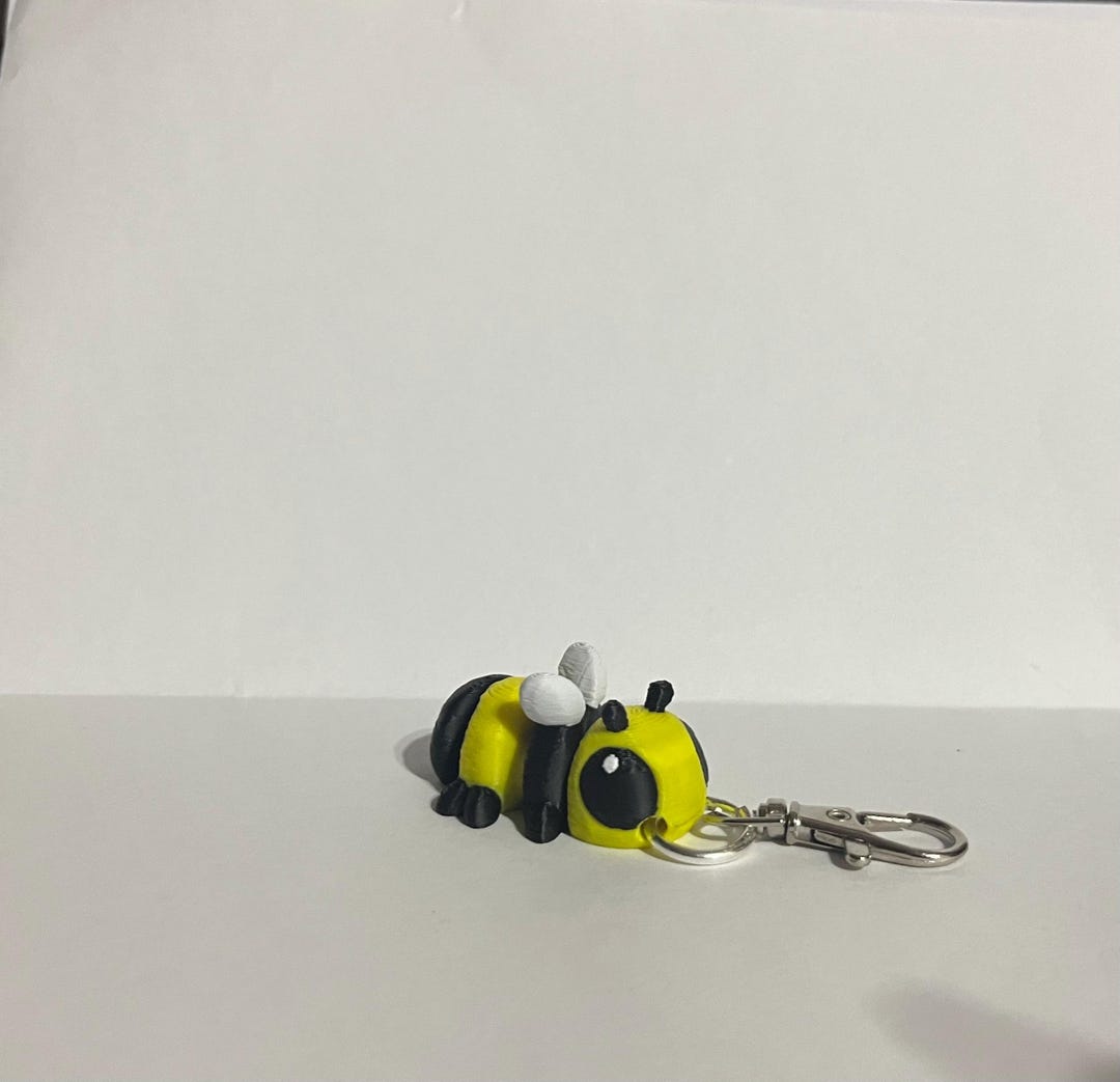 Bumblebee Keychain - Etsy
