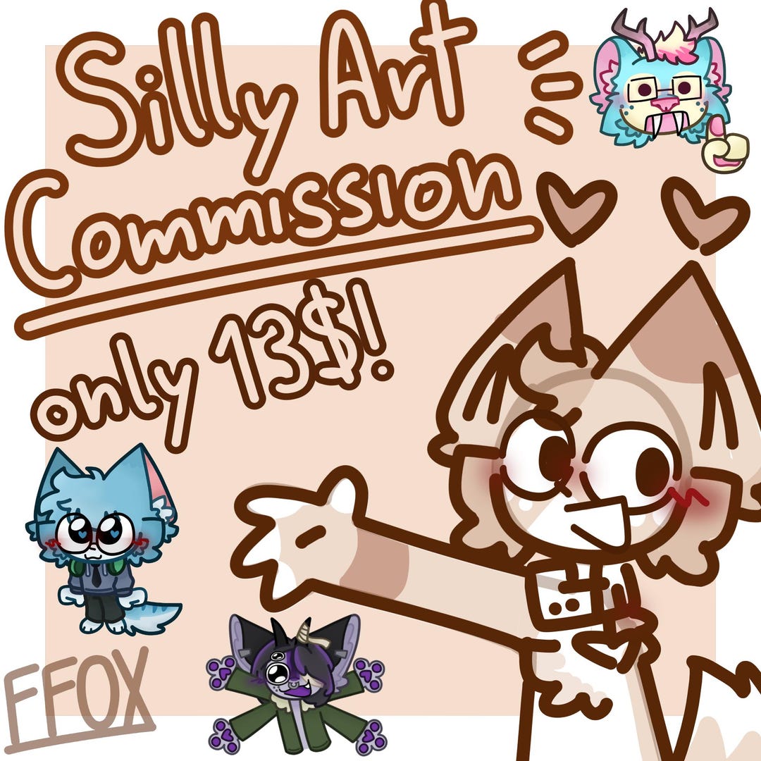 Silly Art Commissions :D - Etsy