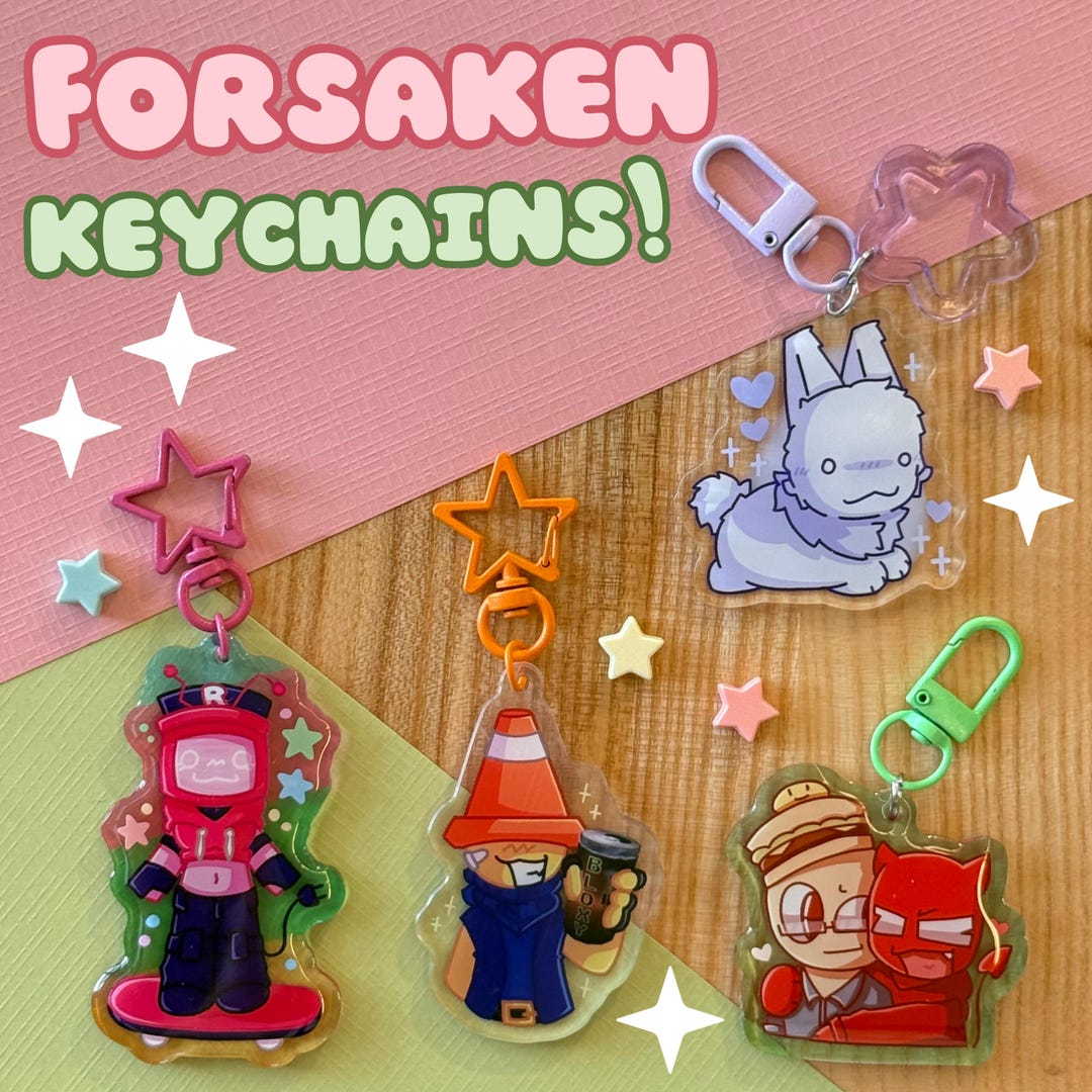 Roblox Forsaken Keychains!! - Etsy