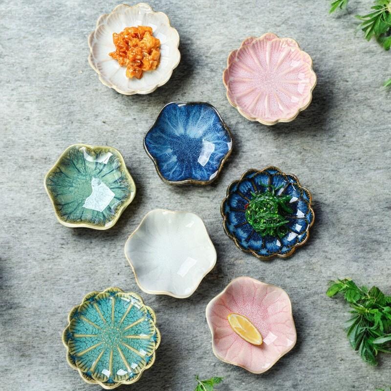 Ceramic Flower Plate - Etsy