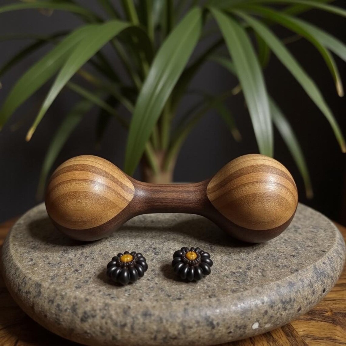 Handcrafted Hardwood Baby Rattle - Etsy