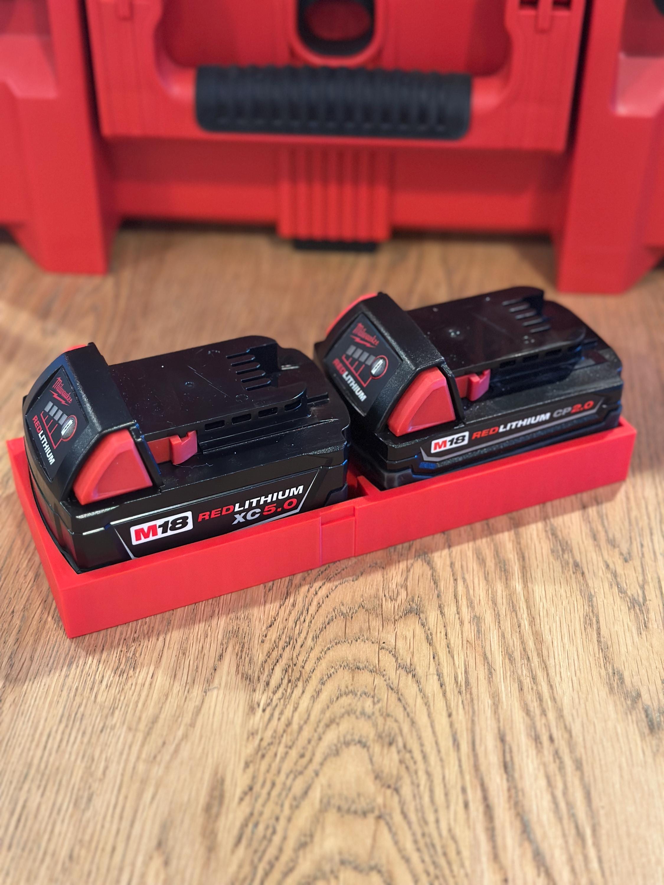 Milwaukee Packout Battery Box Insert Kit 2.0 - Etsy