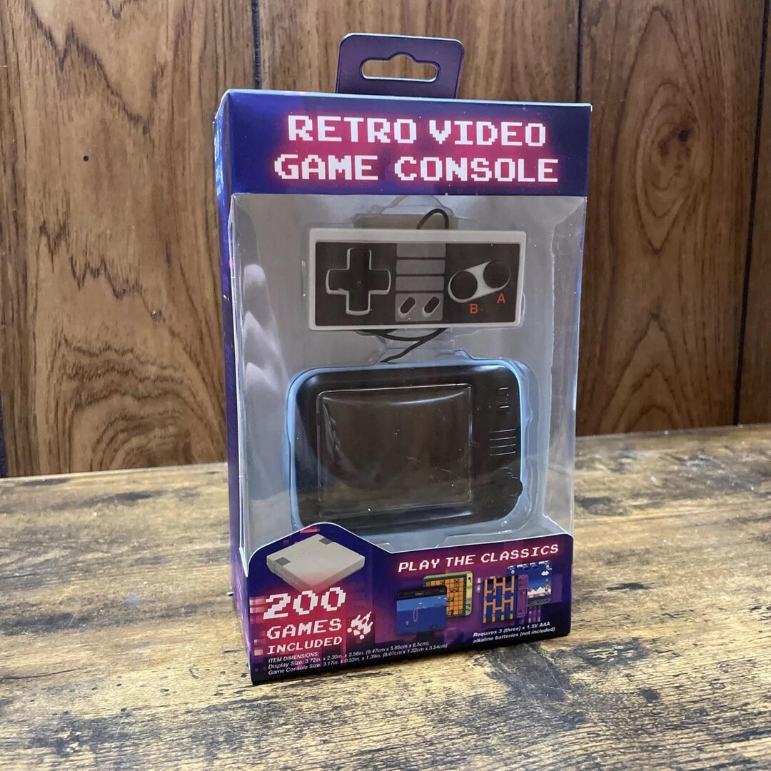 Five Below Retro Mini Video Game Console With Remote & TV 200 Games ...