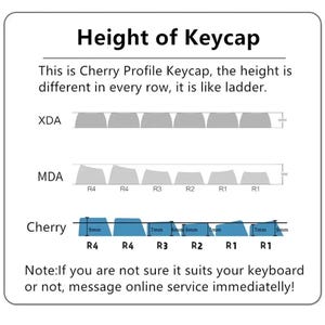 Makima PBT Keycaps for Keyboard / MOG Profile Keycaps / PBT Keycaps ...