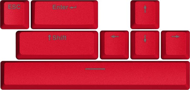 Pink PBT Keycap Set for Mechanical Keyboard, Custom Modifier Keys - Etsy