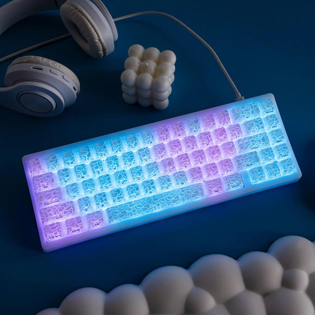 Set of Clear Keycaps / Keycap Set / PBT Keycaps / Gaming Keycap Set ...