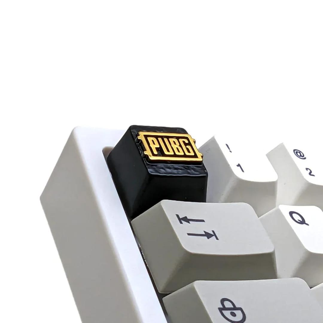 PUBG Artisan Keycap, Handmade Aluminum Key Cap, Gamer Gift - Etsy