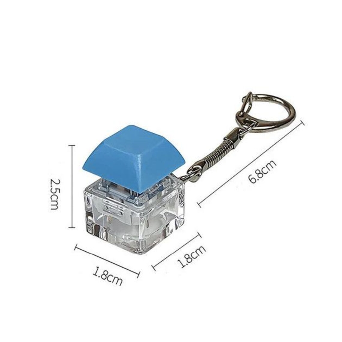 Keycap Keychain / Clicky Fidget Keyboard / Key Cap Stim Toy ...