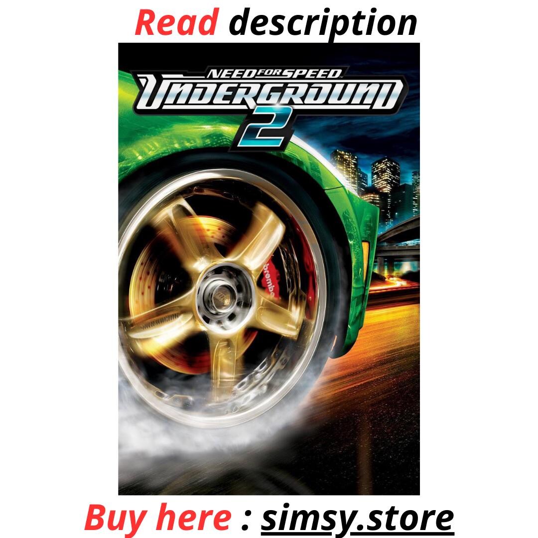 Need for Speed Underground 2 PC Game Digital Download for WINDOWS Full ...