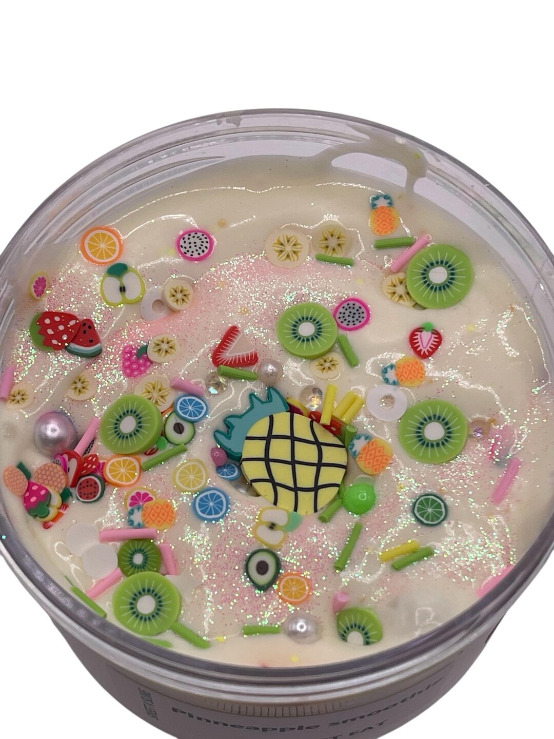 Pineapple Smoothie Handmade Slime - Etsy