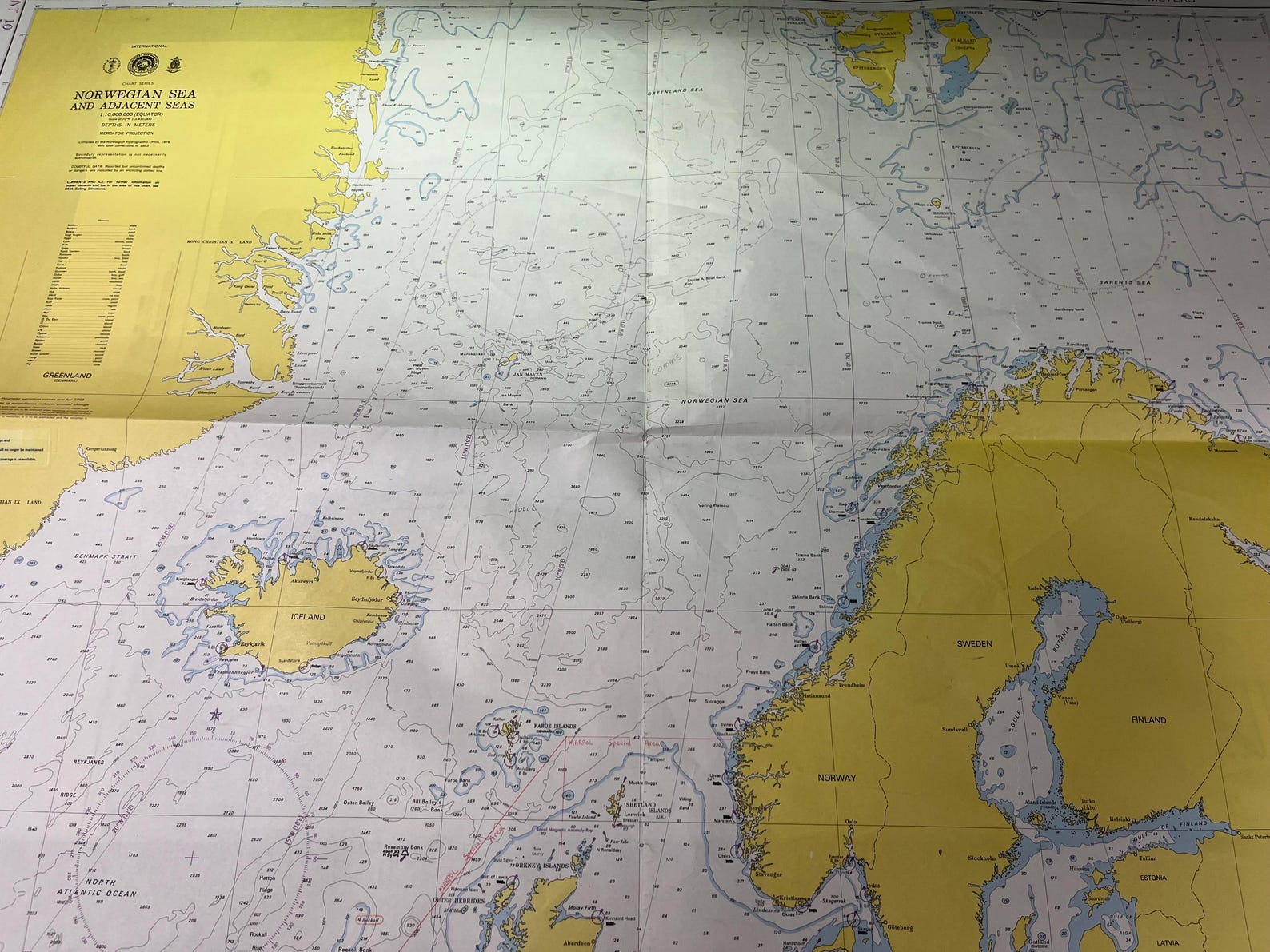 Vintage Naval Nautical Charts - Etsy