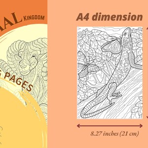 Wild Wonders: Animal Kingdom Coloring Book for Relaxation & Creativity ...