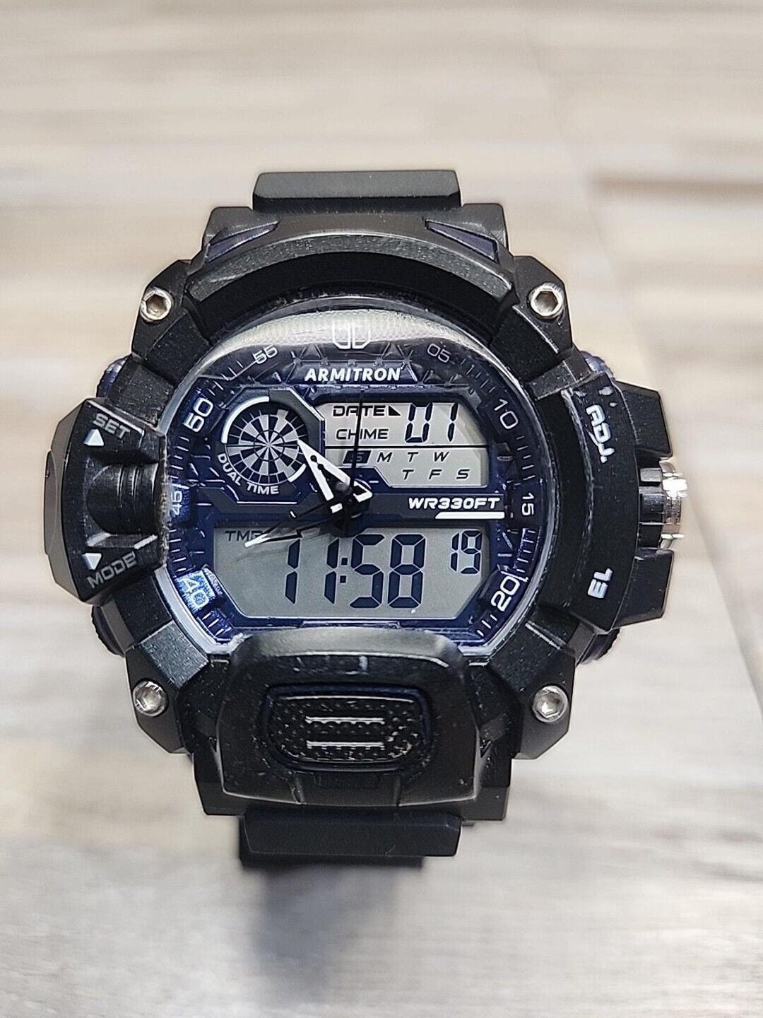 Armitron All Sport Mens Digital Watch 20/5229 WR 330ft 52mm - Etsy