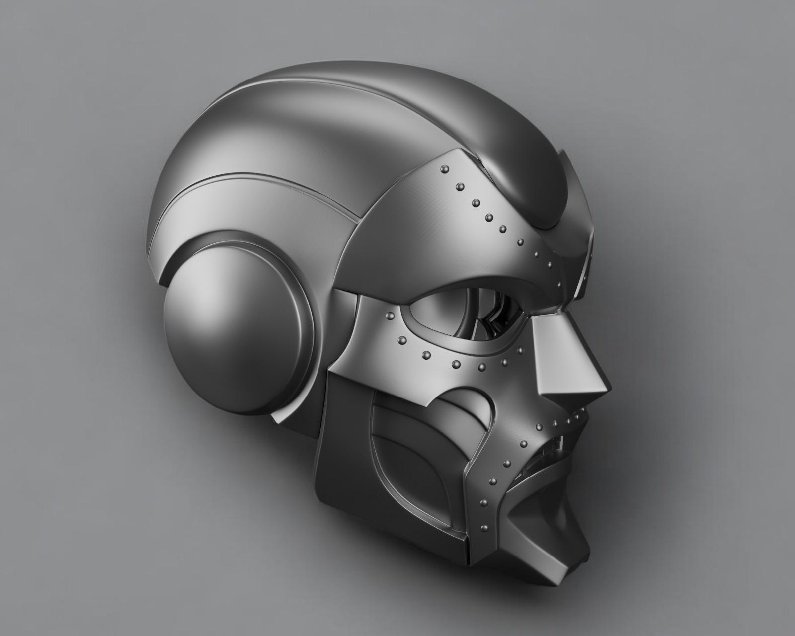 Dr Doom Mask STL File, Dr Doom Helmet STL File, Dr Doom, High Quality ...