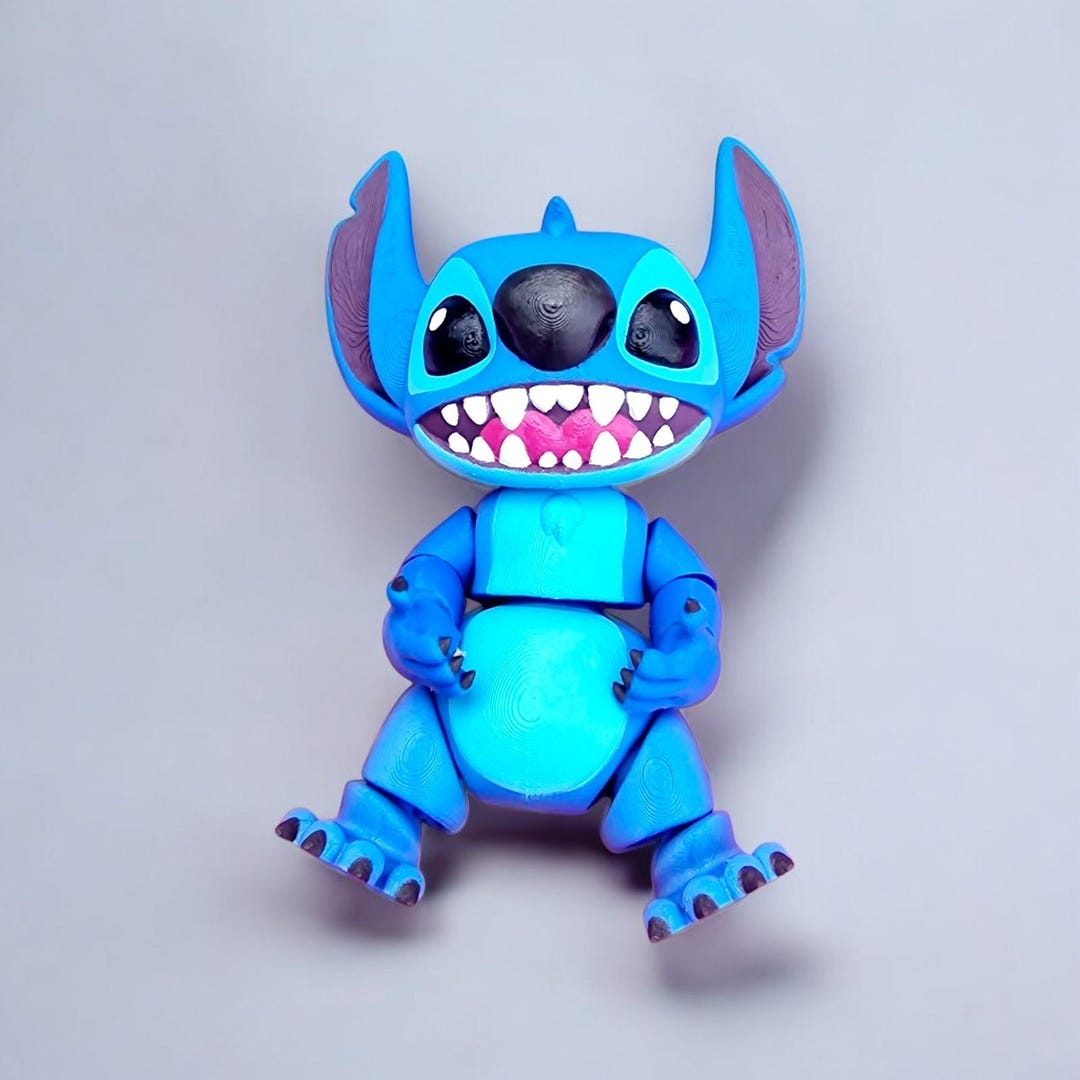 Flexi Stitch STL File, Flexi Stitch Model File , Stitch Figure STL File ...