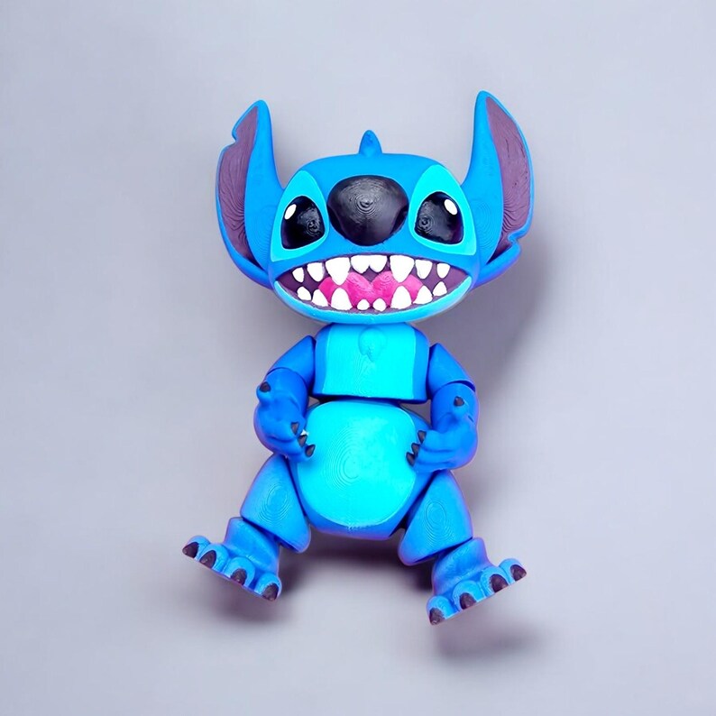 Flexi Stitch STL File, Flexi Stitch Model File , Stitch Figure STL File ...