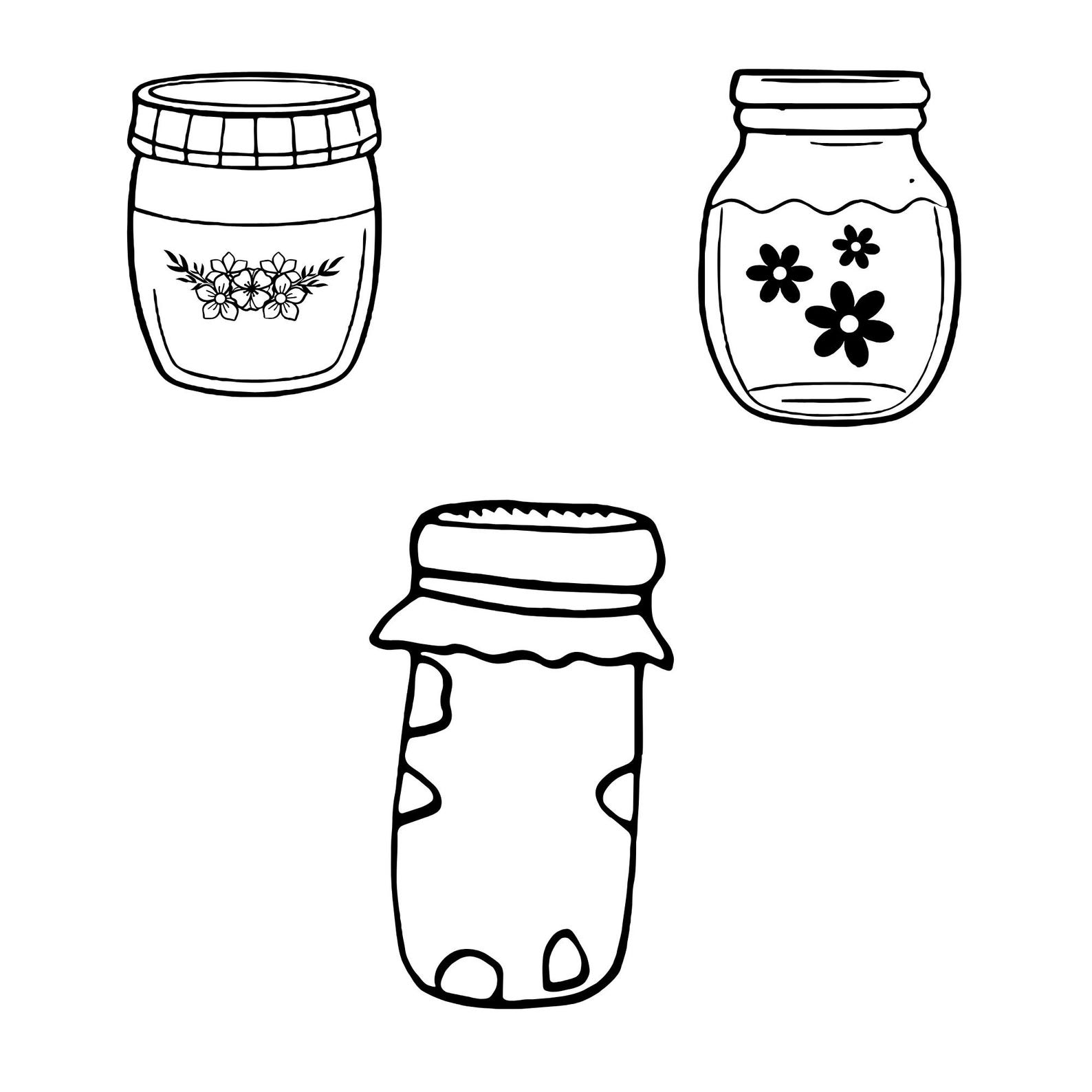 Mason Jar Svg Bundle, Mason Jar Svg File, Mason Jars, Glass Jar, Laser ...