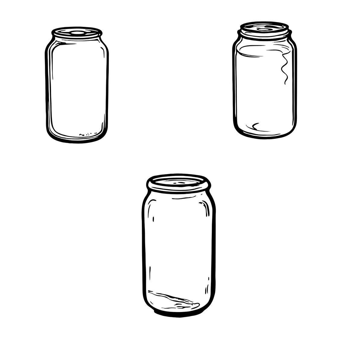 Mason Jar Svg Bundle, Mason Jar Svg File, Mason Jars, Glass Jar, Laser ...