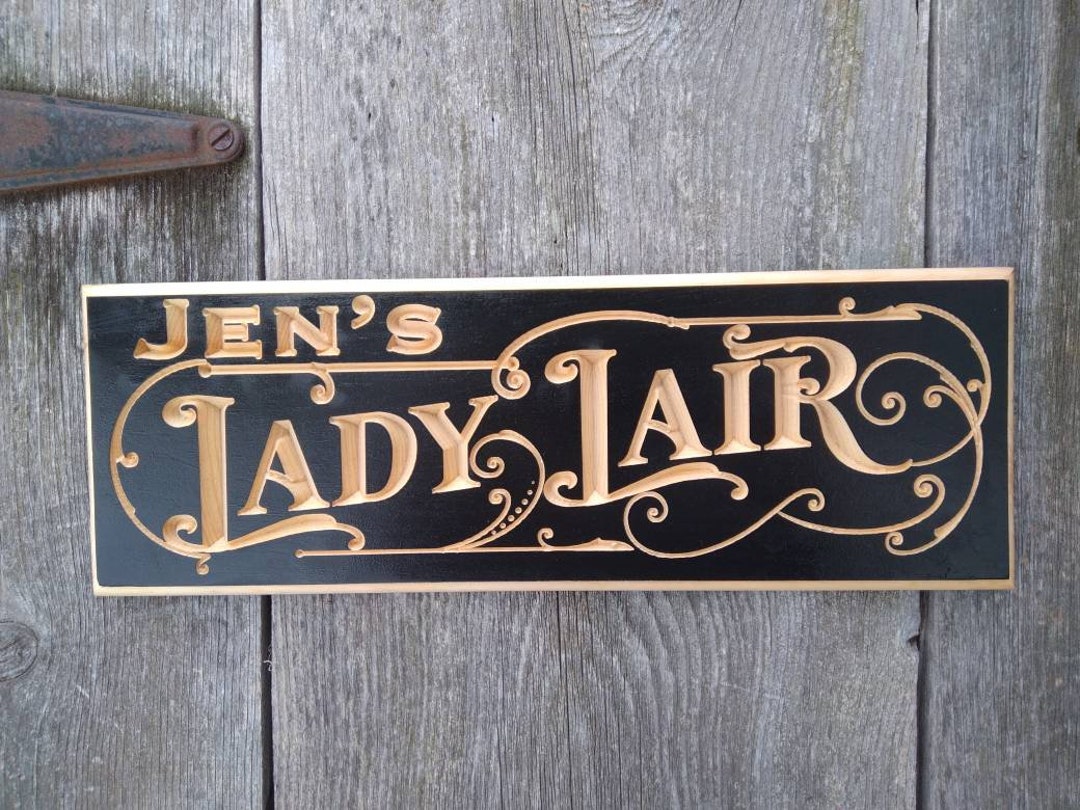 CUSTOM Carved Lady Lair Gift for Mom Mother's Day Gift She Shack She ...