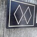 CUSTOM Double Diamond Snowboard Trail Snowboarding Riding - Etsy
