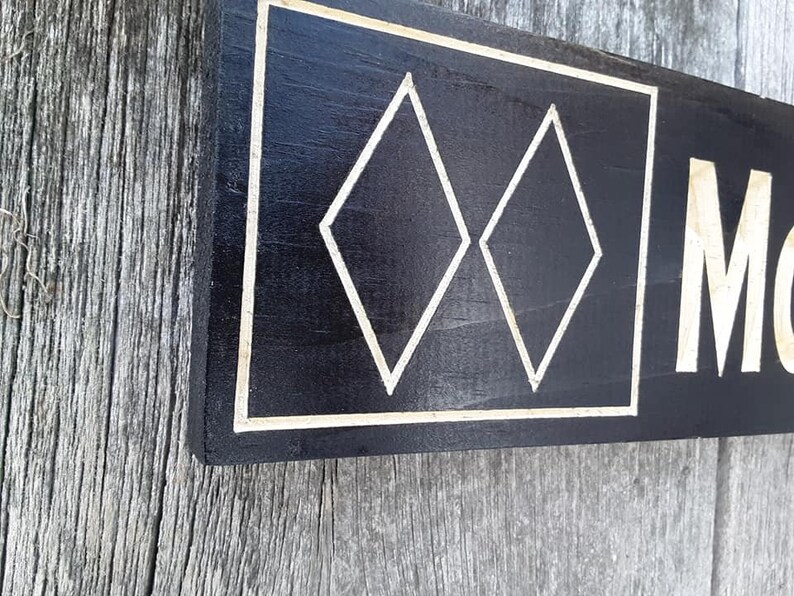 CUSTOM Double Diamond Snowboard Trail Snowboarding Riding - Etsy