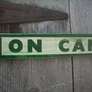 ON CAMP TIME Sign Shabby Primitive Painted Wooden Wood - Etsy
